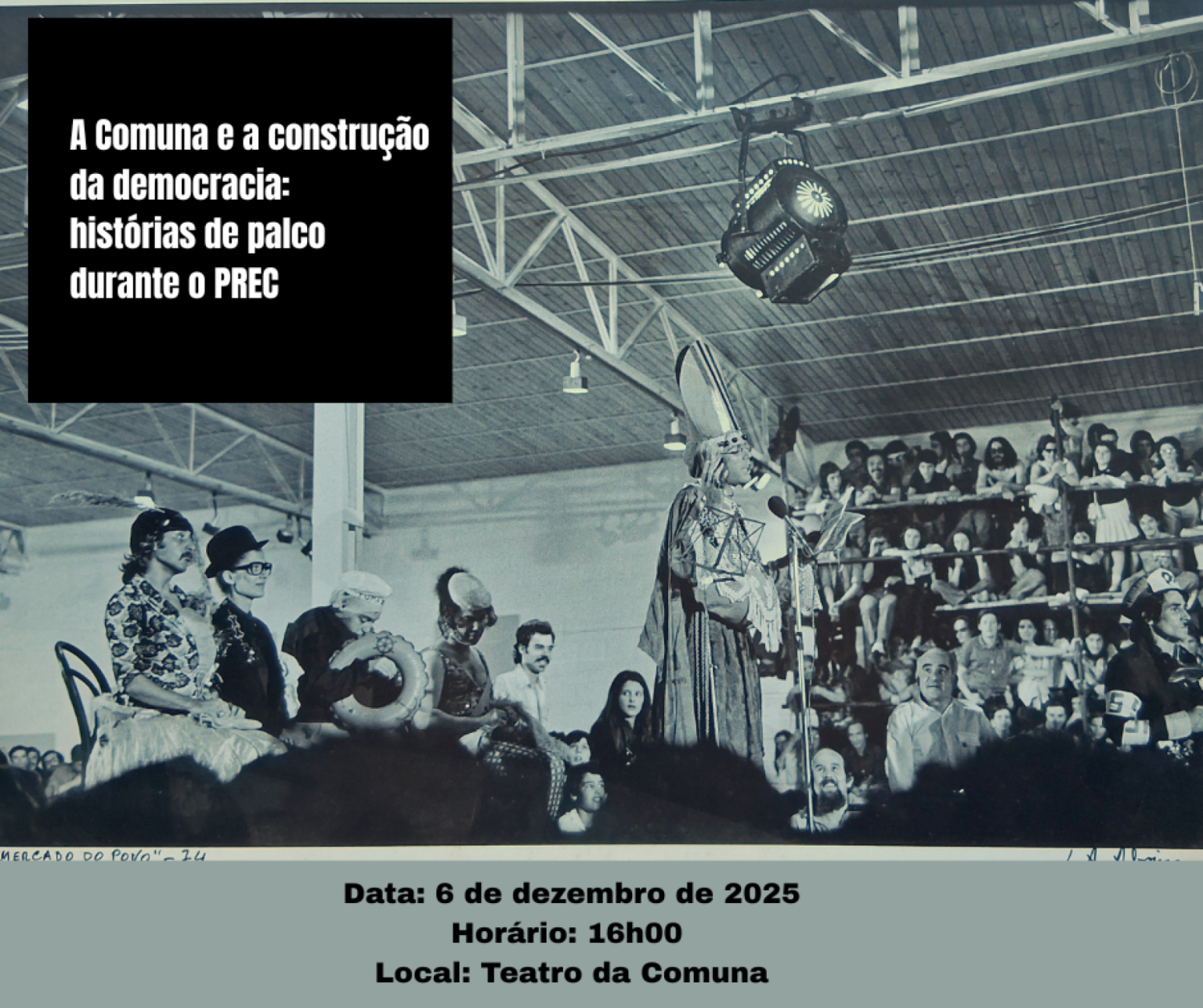 A Comuna e a construção da democracia: histórias de palco durante o ...
